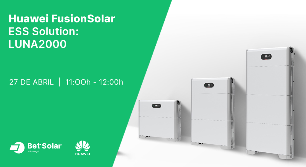Huawei Fusion Solar | Solução de autoconsumo com acumulação - LUNA 2000 ...
