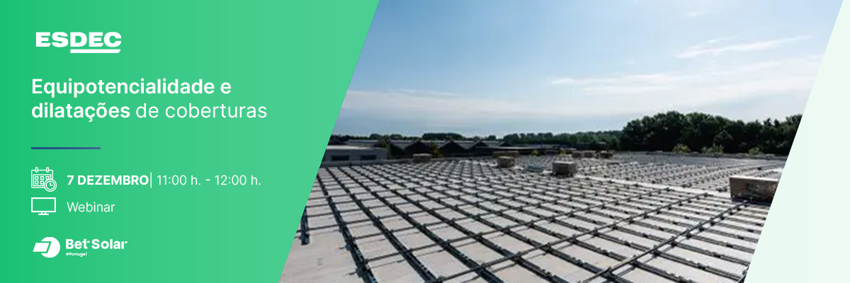 ESDEC | Equipotencialidade e dilatações de coberturas | BetSolar ...